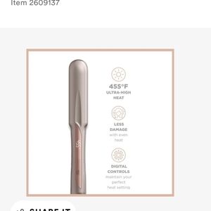 Conair | Hair | Conair Infinity Pro Titanium Rose Gold Flat Iron | Poshmark